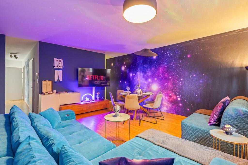 Milky Way - Unique Universe Space Design - Gym - Parking, Vienna ...