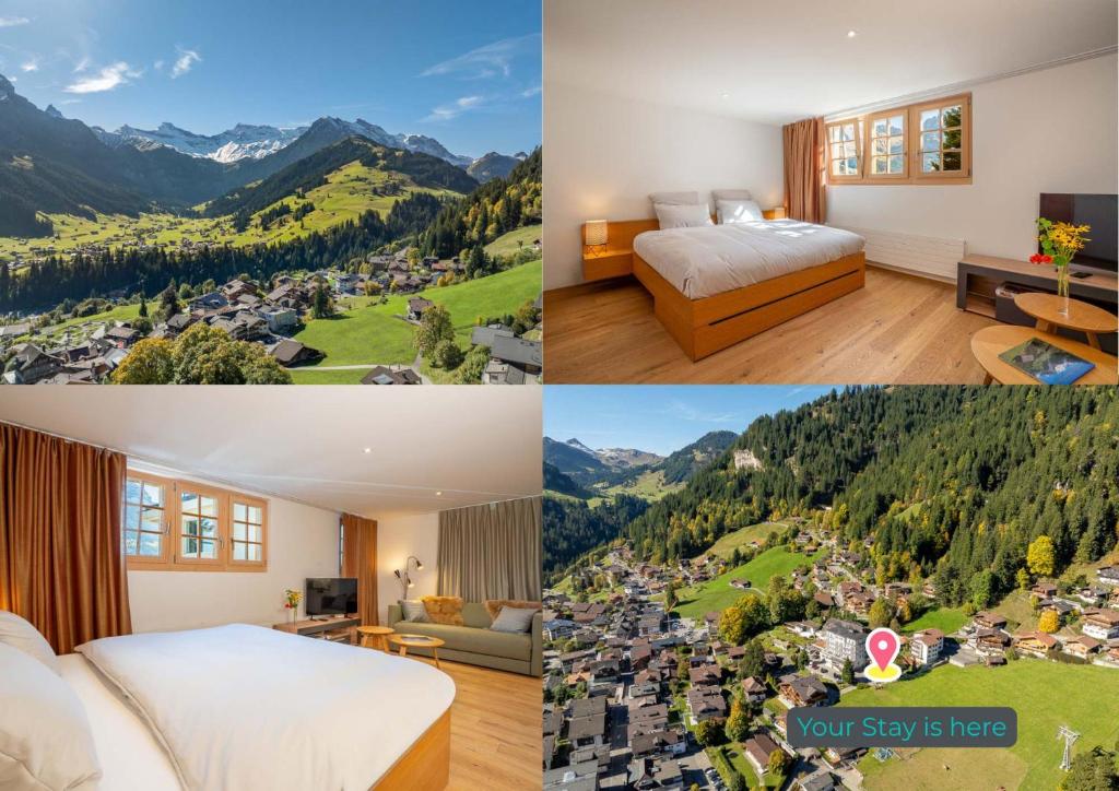 Mountain View Studio Adelboden Next to Gondola & Spa, Adelboden ...