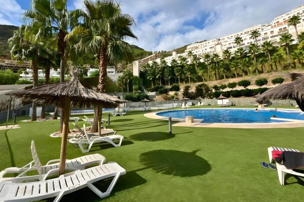 Superb penthouse swimming pools equipped solarium panoramic view ...