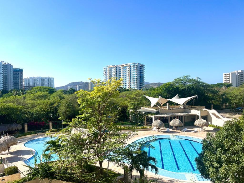 Espectacular Apartamento con Terraza y Piscina en Zazue, Santa Marta ...