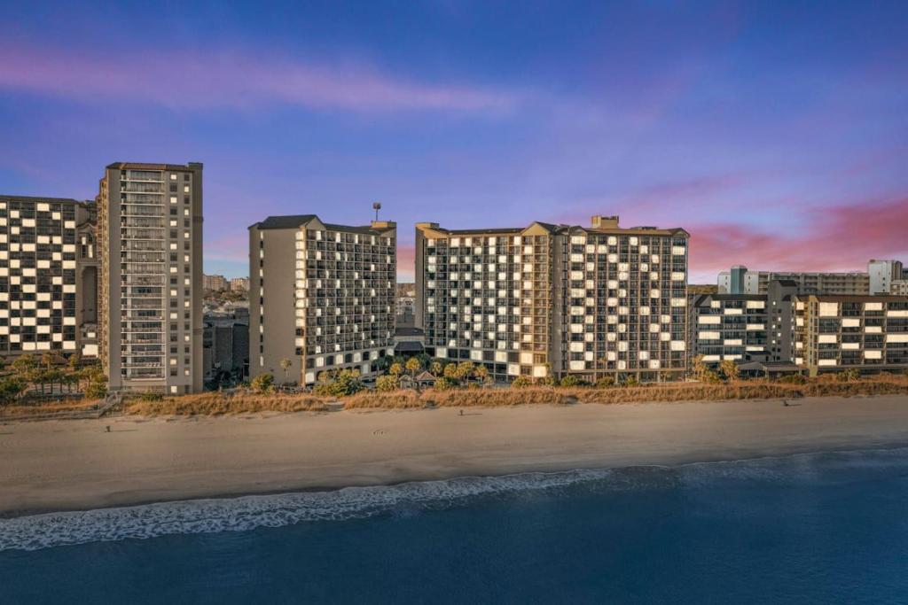 Beach Cove Resort Unit 417 with Direct Oceanfront Balcony, Myrtle Beach ...