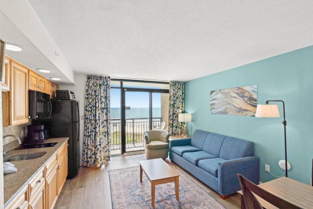 Beach Cove Resort Unit 419 with Direct Oceanfront Balcony, Myrtle Beach ...