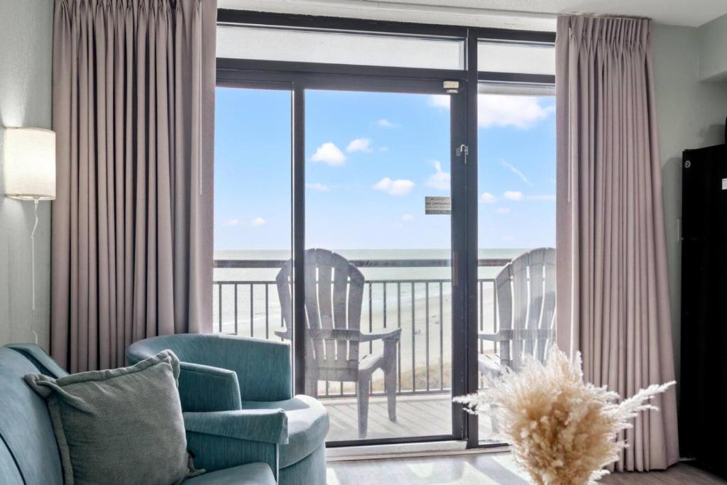 Beach Cove Resort Unit 710 with Direct Oceanfront Balcony, Myrtle Beach ...