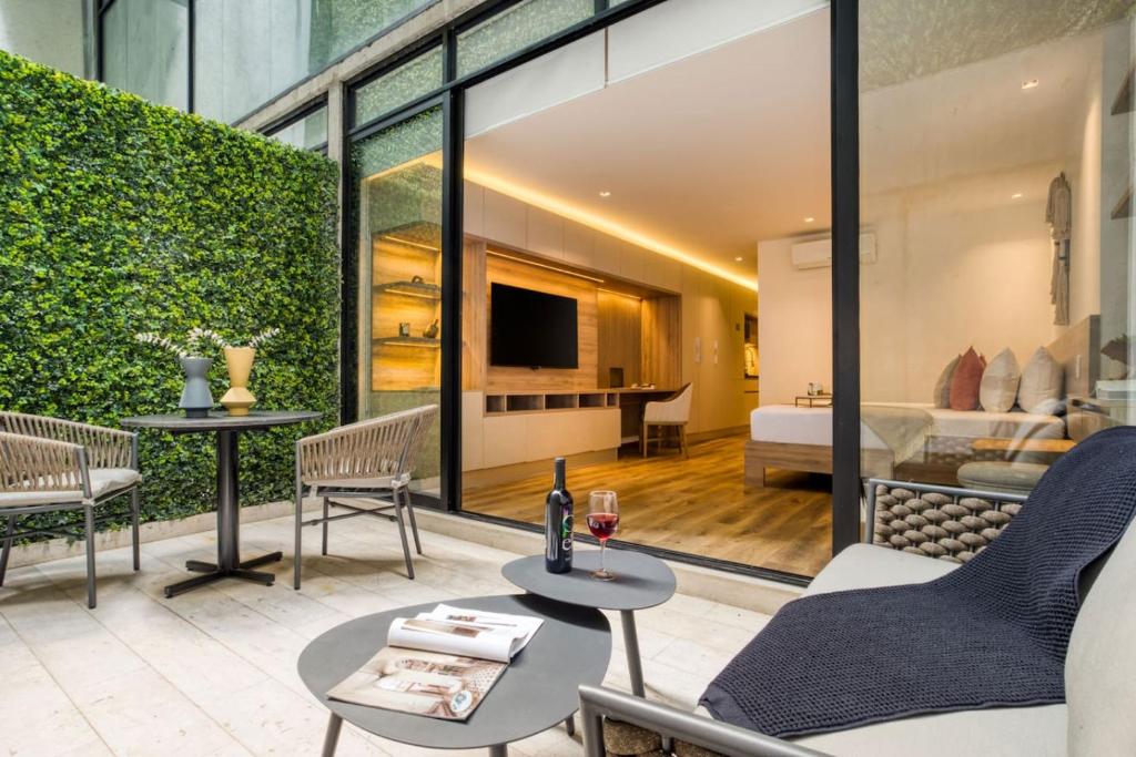 Studio con Terraza Priv and Rooftop con Jacuzzi, Mexico City (updated ...