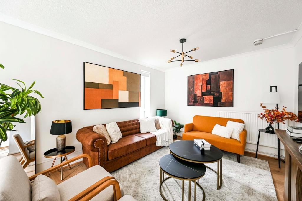 E8 Modern Flat Sleeps 9 Garden Near Central Ldn, Londres (preços ...