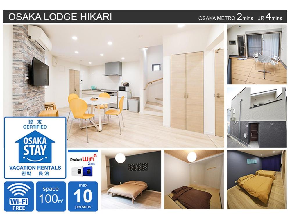 Resort Style Designer House - Osaka Lodge Hikari, Osaka (harga terbaru ...