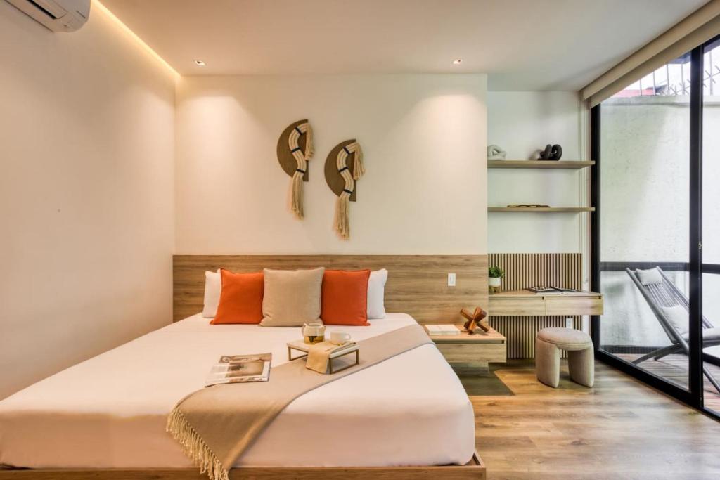 Studio Fenomenal con Balcon Priv and Rooftop whit Jacuzzi, Kota Meksiko ...