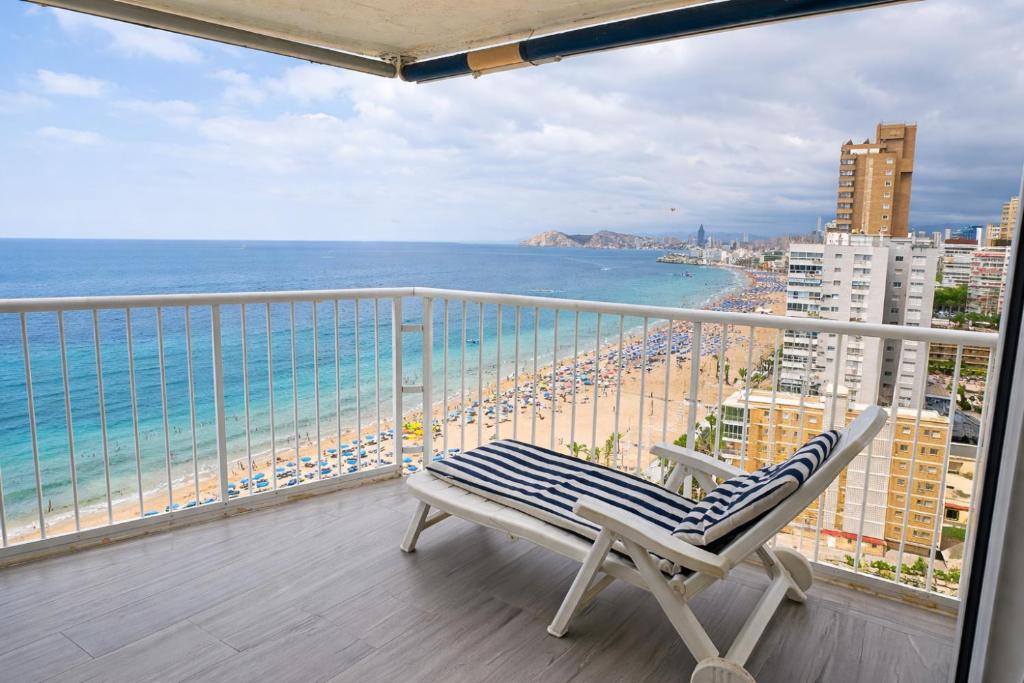 Stunning Sea View Beachfront 3BR Yago Tower, Benidorm (updated prices 2026)