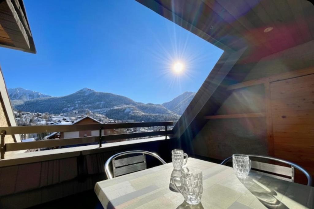 Beautiful studio with magnificent view, Briançon (updated prices 2026)
