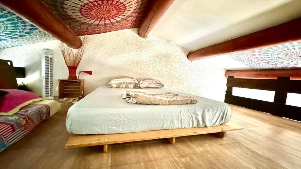 loft, air conditioning, garden, optional jacuzzi, barbecue, Lunel ...