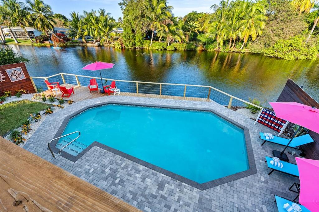 Htd Pool, Waterfront, Billiards, Large Deck, Lanai, Fort Lauderdale ...