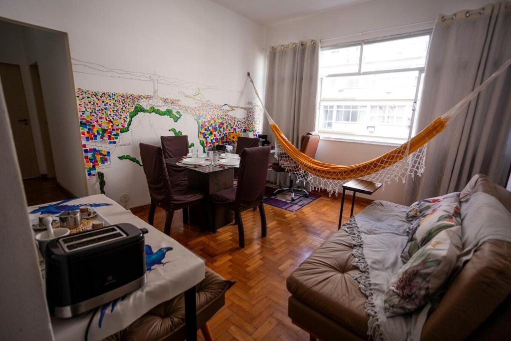 Come2Rio Side View of the Beach only 3 min WiFi750mb, Рио-де-Жанейро ...