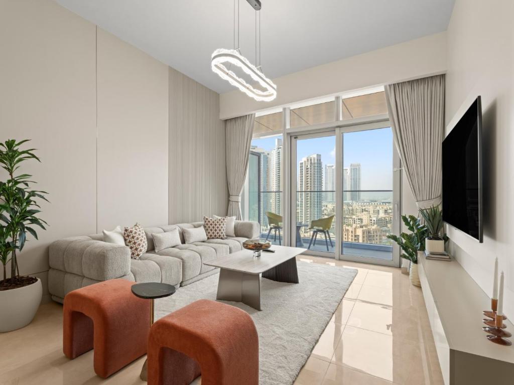 Urban Compact 2BKH Sleeps 4 Full Burj Khalifa View, Dubai (harga ...