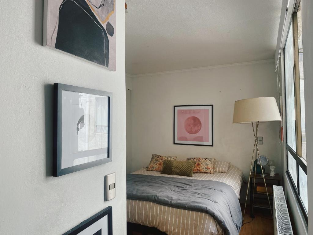 Exquisito y cómodo studio amoblado en Lastarria, Santiago (precios actualizados 2026)