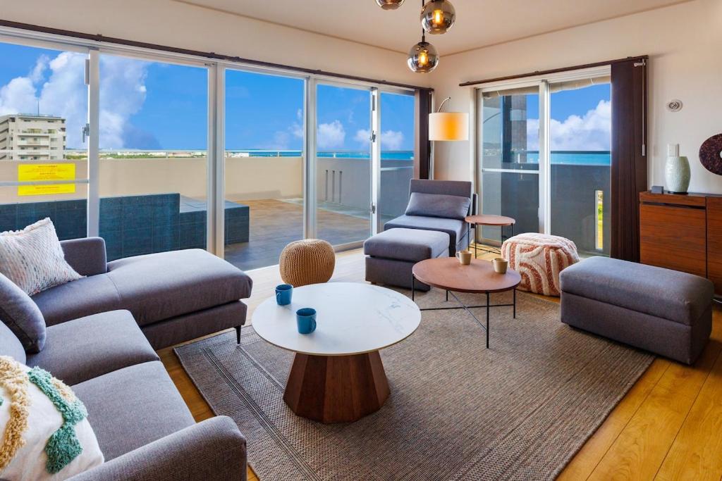 12階絶景オーシャンビュー サウナジャグジー付 BBQ可 最大6名 parking2台無料 P117, Jonabaru (2026 ...