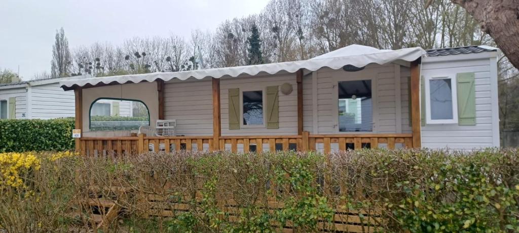 Séjour Normandie, Mobilhome 5P TV belle terrasse couverte wifi ...