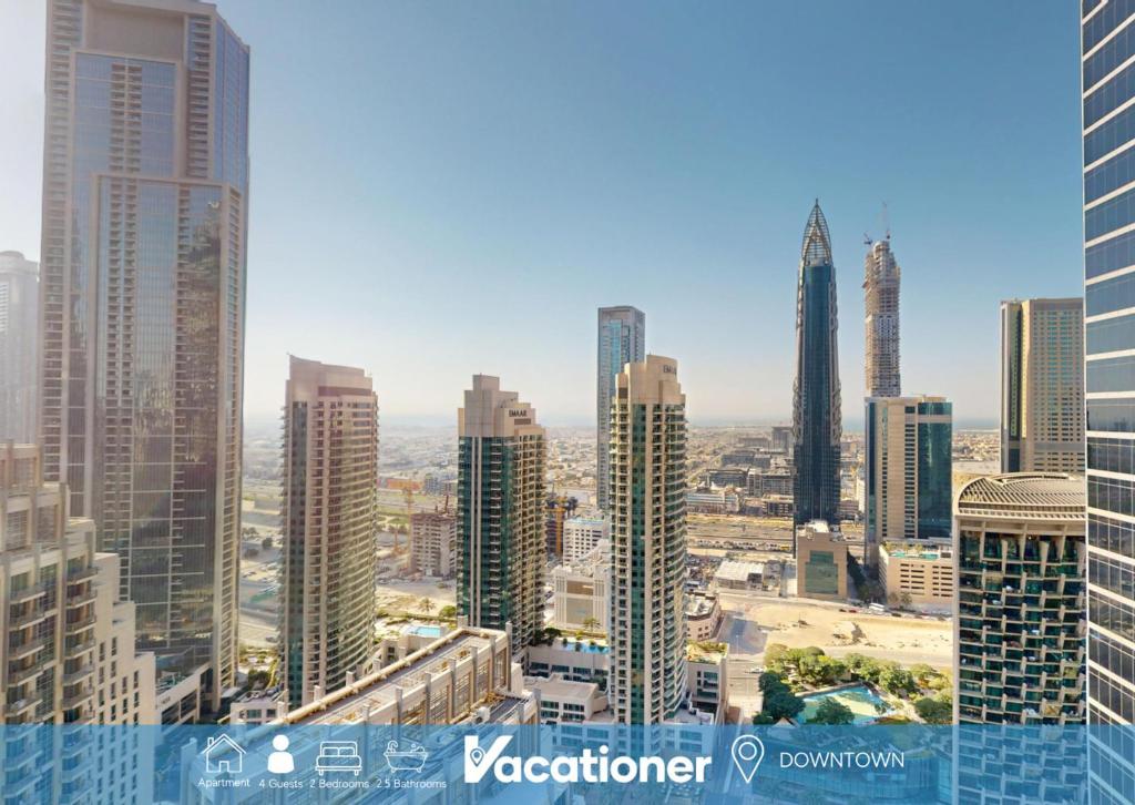 Vacationer l Elegant 2 Bed l near Burj Khalifa l Address Opera, Dubai ...
