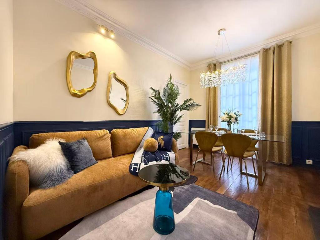 Modern Haussmann-style Parisian apartment -6P（パリ）：（最新料金：2026年）