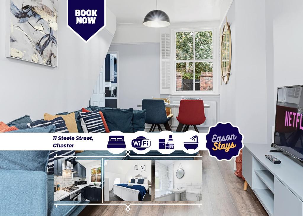 3 BR House By Eason Stays Short Lets Chester, Chester (preços ...