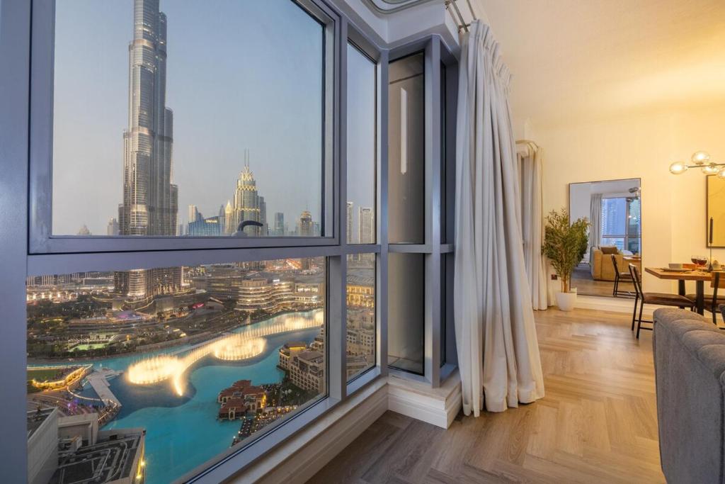 Burj Khalifa Fountain Views Prime Downtown 2BR Resi 3401, Dubaï (tarifs ...