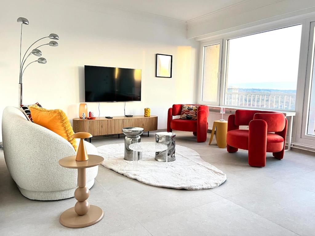 Casa Cielo-Spectacular View-Center-Chic-Spacious（リエージュ）：（最新料金：2026年）
