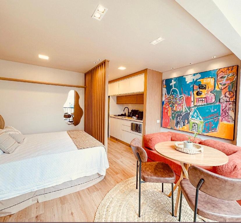 Lindo Studio Perdizes há 4 min do Allianz Parque e Shopping Bourbon ...