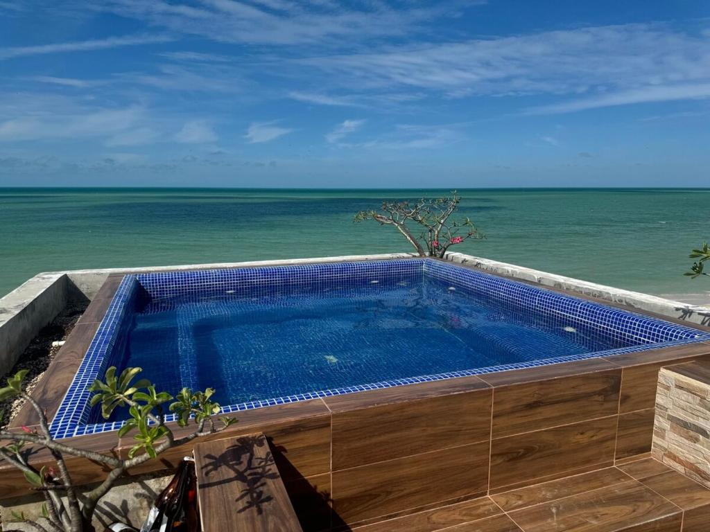 House for 15 people on the beach shore, Celestún (preços atualizados ...