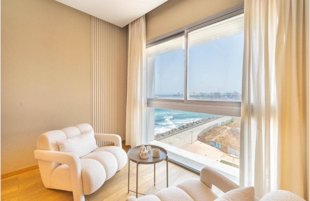 Panoramic sea view high speed wi-fi central, Kazablanka (2026 güncel ...