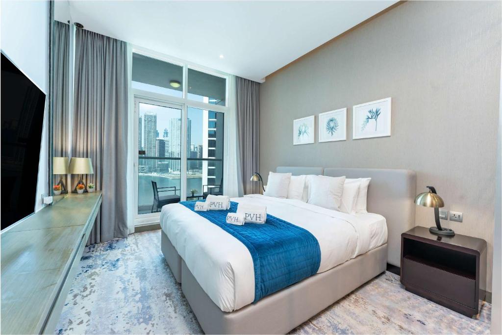PVH - Damac Maison Prive - Studio with Canal and Pool View، دبي (أسعار ...