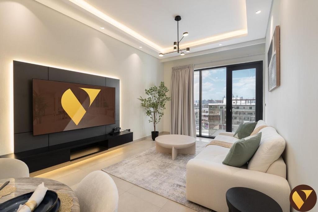 Vogue JVC Al Serh Residences Near Circle Mall, One Bedroom Plus Maid's ...
