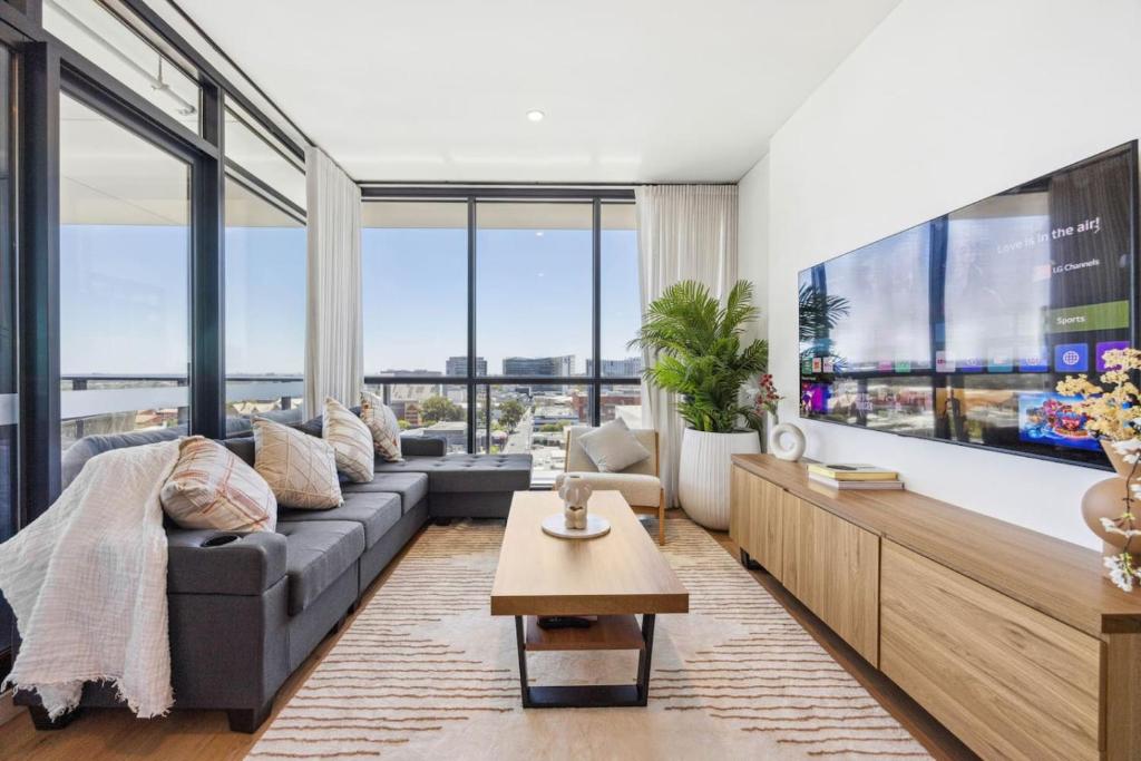 PinKey Residences Premium 3BR West Franklin Apartment, Adelaide (preços ...