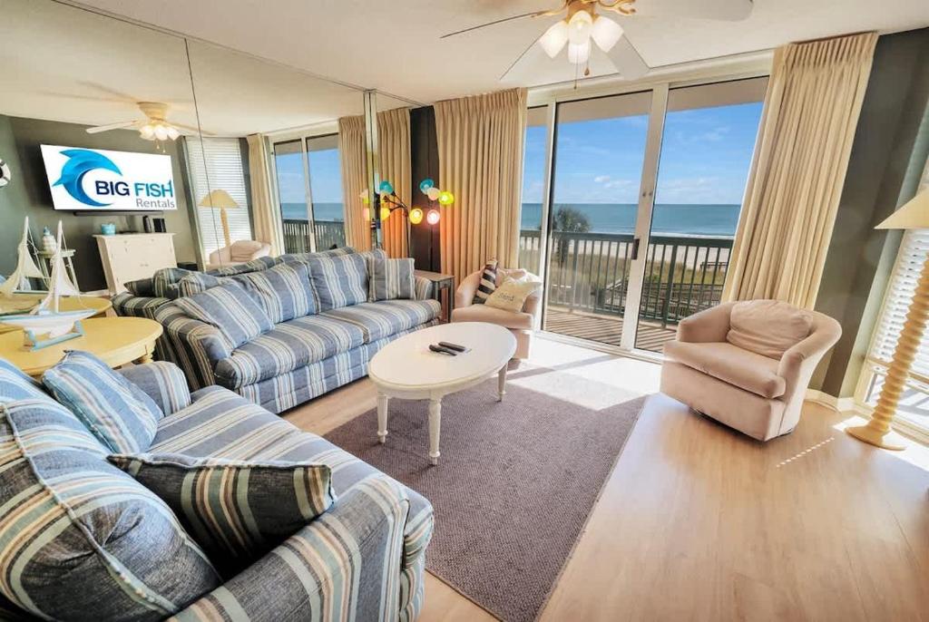 New Private Ashworth Resort Direct Oceanfront View（マートルビーチ）：（最新料金：2026年）