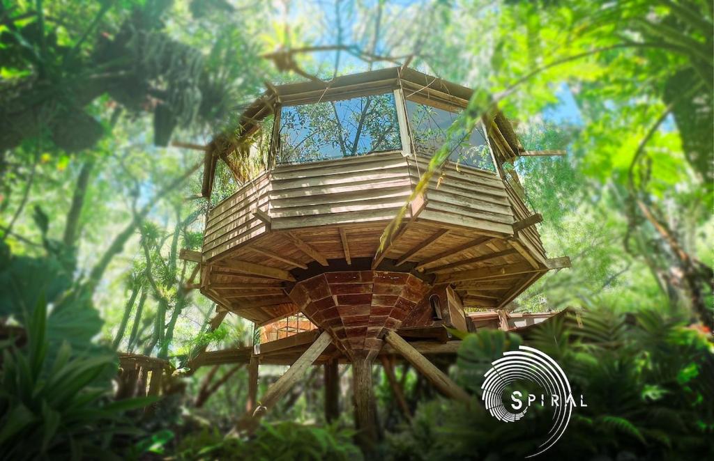 Spiral Living Bridge - Hanging House, Natural Design، سان إيسيدرو ...
