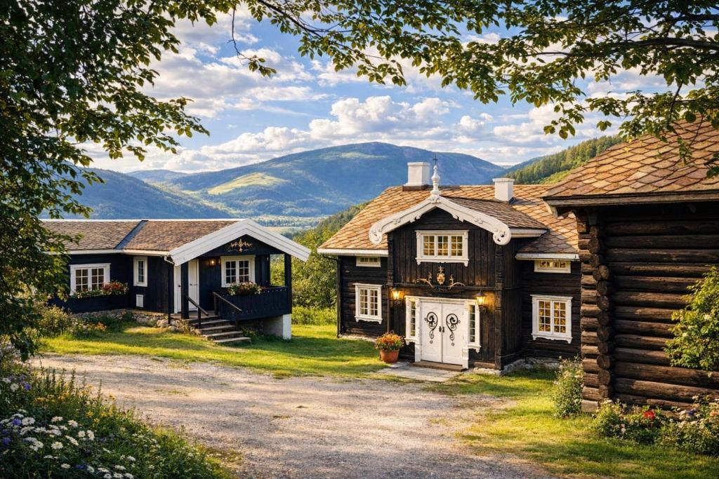 Traditional timber farm with Sauna & Wi-Fi, Baukål (tarifs actualisés ...