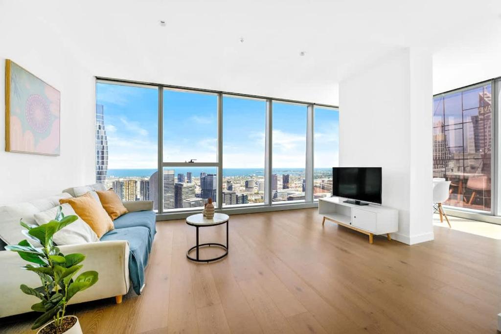 墨爾本的West Side Place - Luxury 50th Floor CBD Apt（2026 年最新房價）