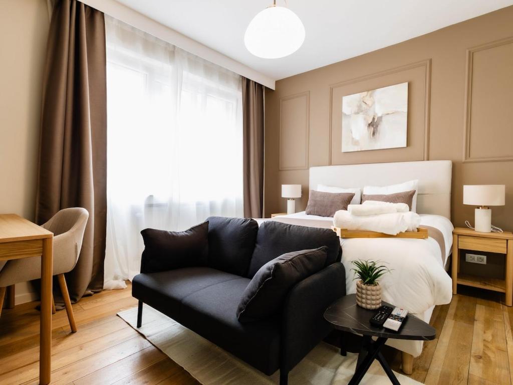 Cozy Studio - Downtown - 2 min from Metro - 201, Bruxelles (tarifs ...