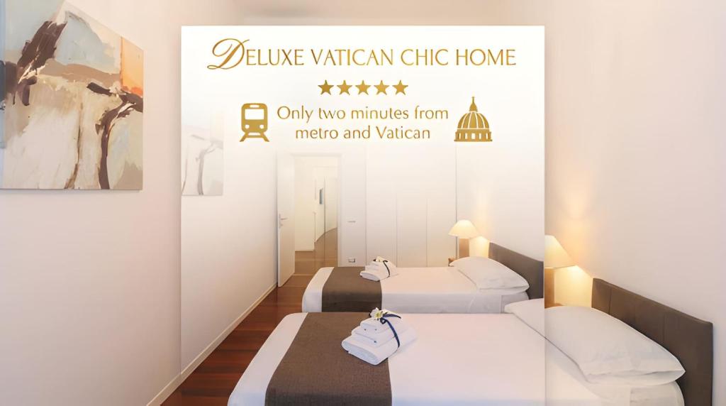 Deluxe Vatican Chic Home - 2min Vatican & Metro 2min - AC, Wifi, Roma ...