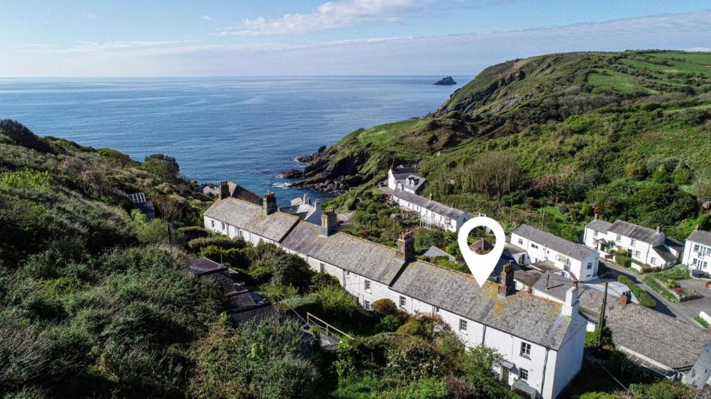 Lobster Pot Portloe views of the village and sea, Portloe (updated ...