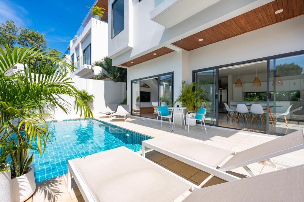 3 bed villa with private pool at Sense8 Samui, Amphoe Koh Samui ...