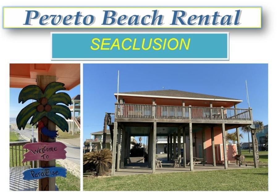Seaclusion-Beachfront unobstructed wide view- Crystal Beach - Bolivar ...