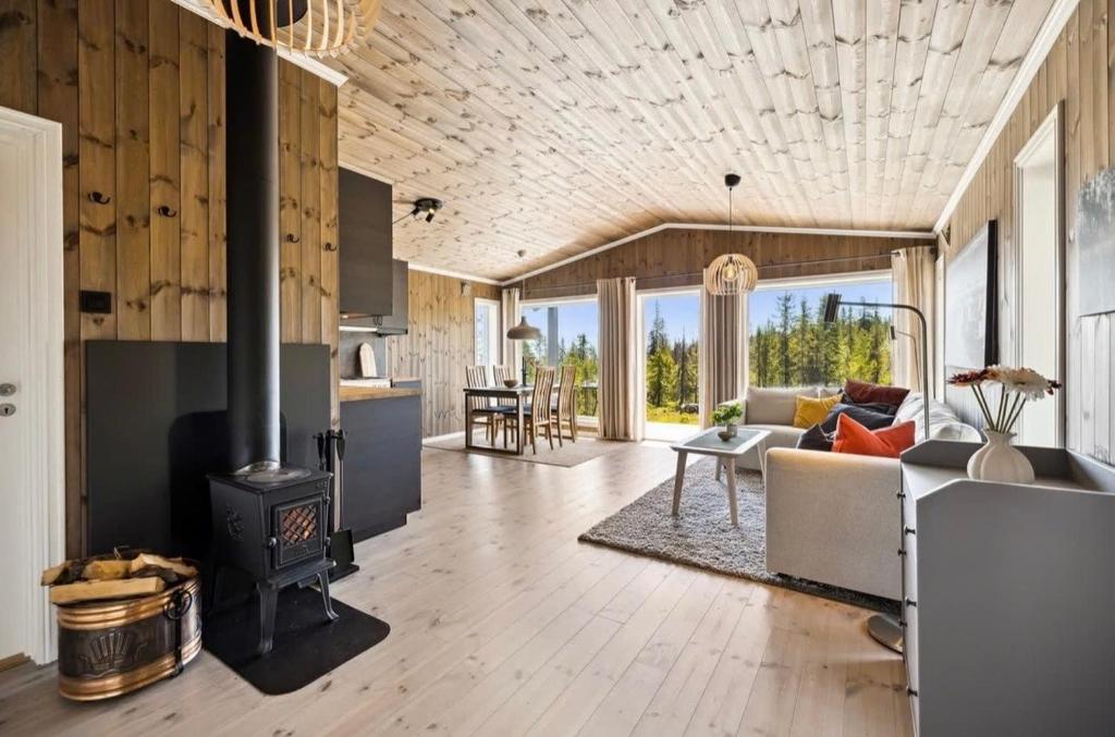 Family cabin BUDOR-60 min OSL-Alpine & Cross-country skiing, Løten ...