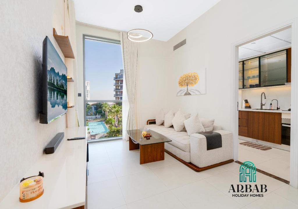 Afnan 3 - Luxury 1BR - Pool view - Near Dubai Miracle Garden, Dubai ...