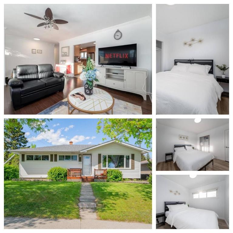 Cozy family House Free Banff Park Pass !4 Bed rooms 4Queen Bed plus ...