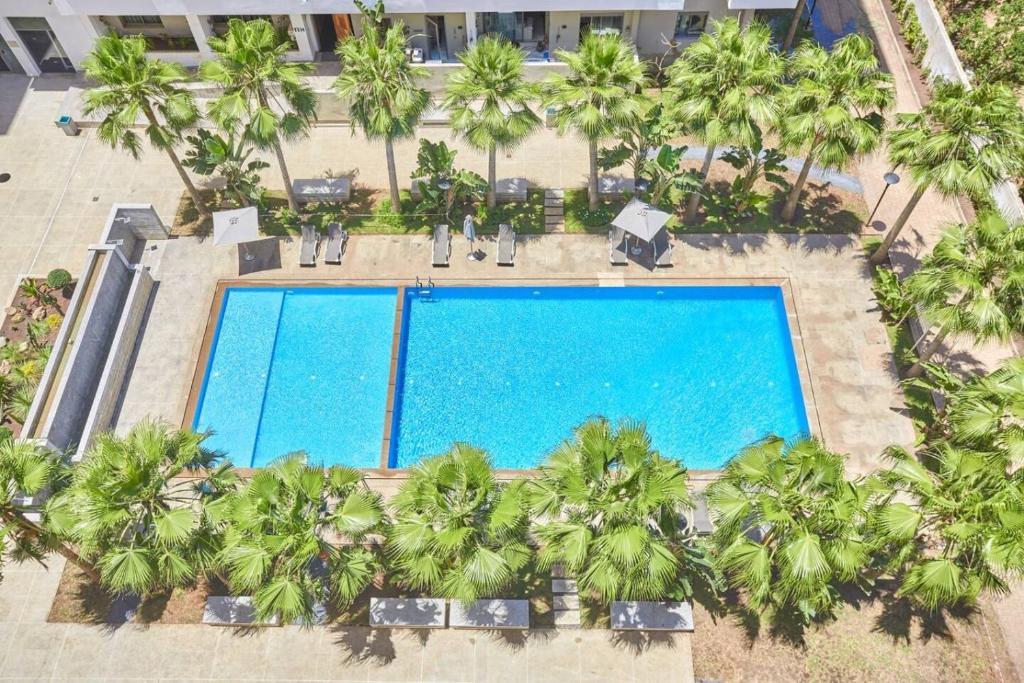 卡薩布蘭卡的Stunning Studio Pool View CFC Casablanca（2026 年最新房價）