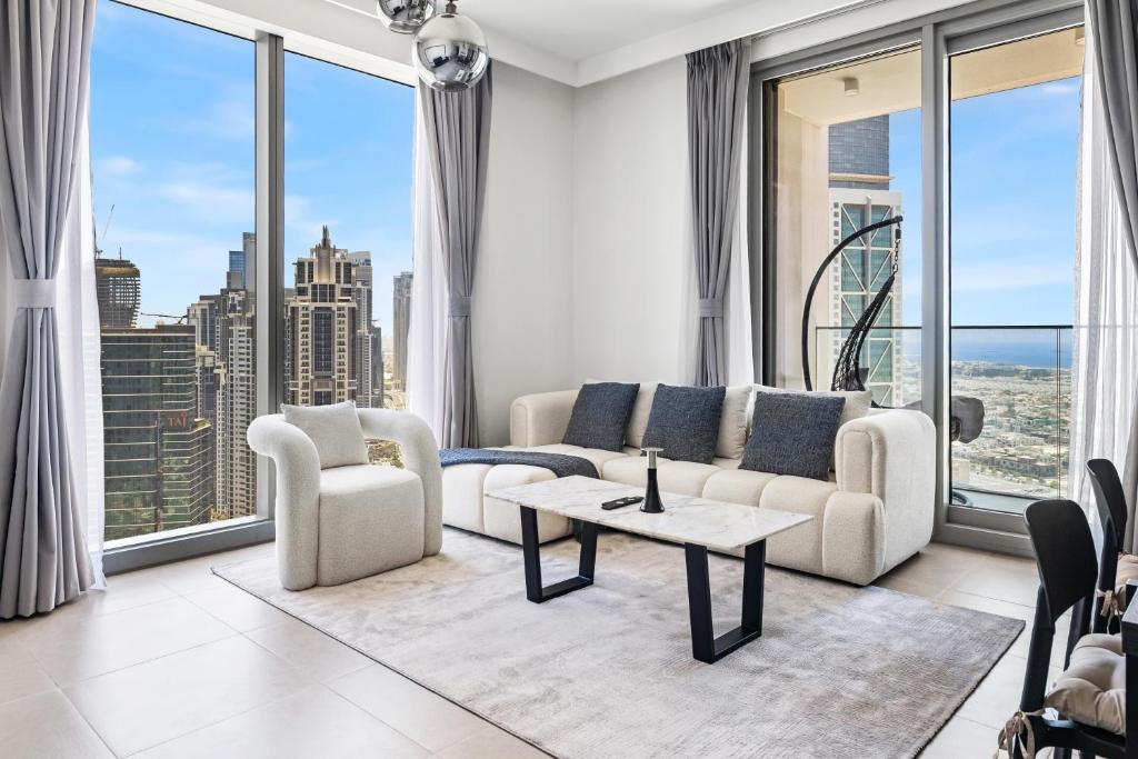Contemporary 2BR Near Burj Khalifa and Dubai Mall, Dubai (opdaterede ...
