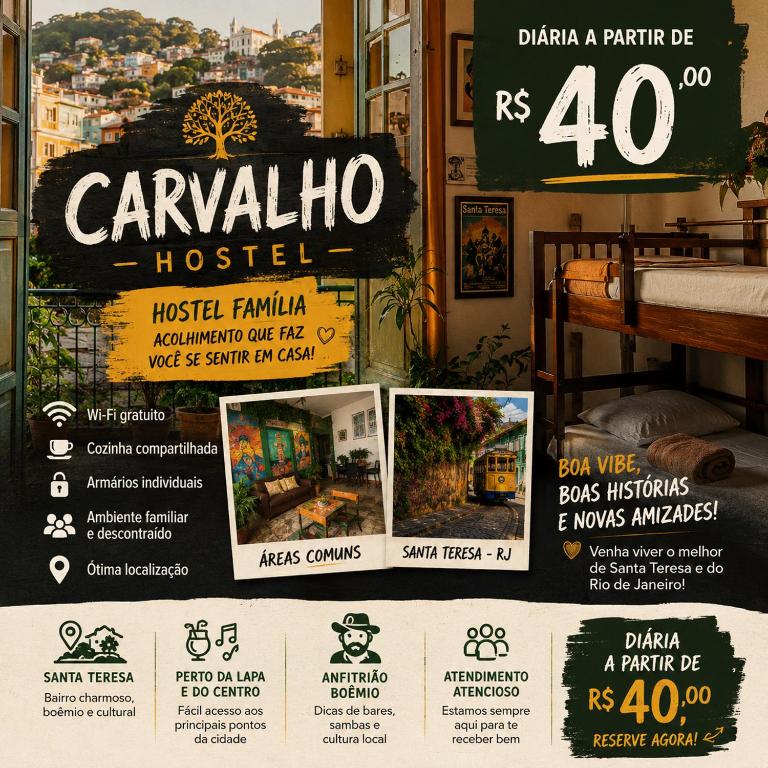 santa carvalho hostel, Río de Janeiro (precios actualizados en 2026)