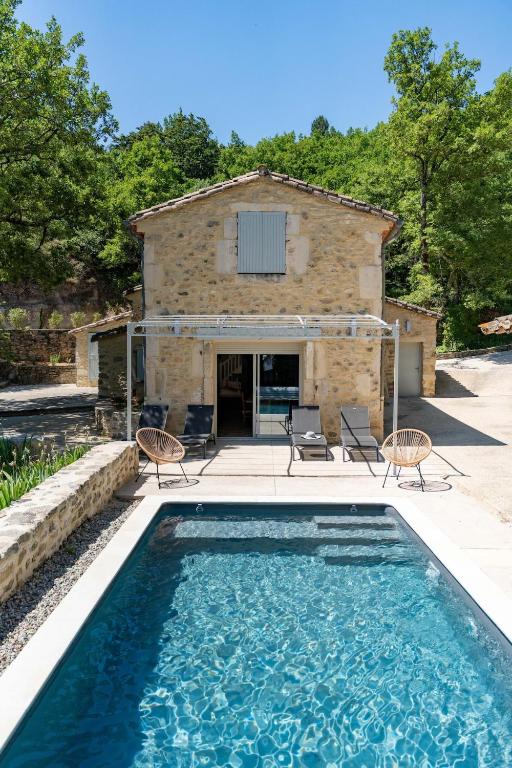 Bergerie de Lançon Detached house not overlooked, Portes-en-Valdaine ...