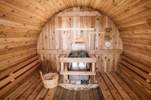 Luxury Lakefront Container Home with Sauna, Fishing, Mountain Views ...