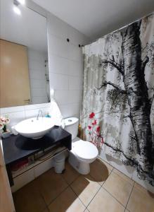 Large apartment within walking distance of Metro Toesca, Santiago ...