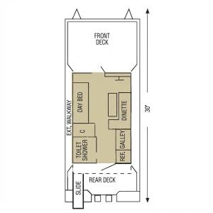 Houseboat - Tiny House on Water - Adventure Floating Lake - HB03 ...